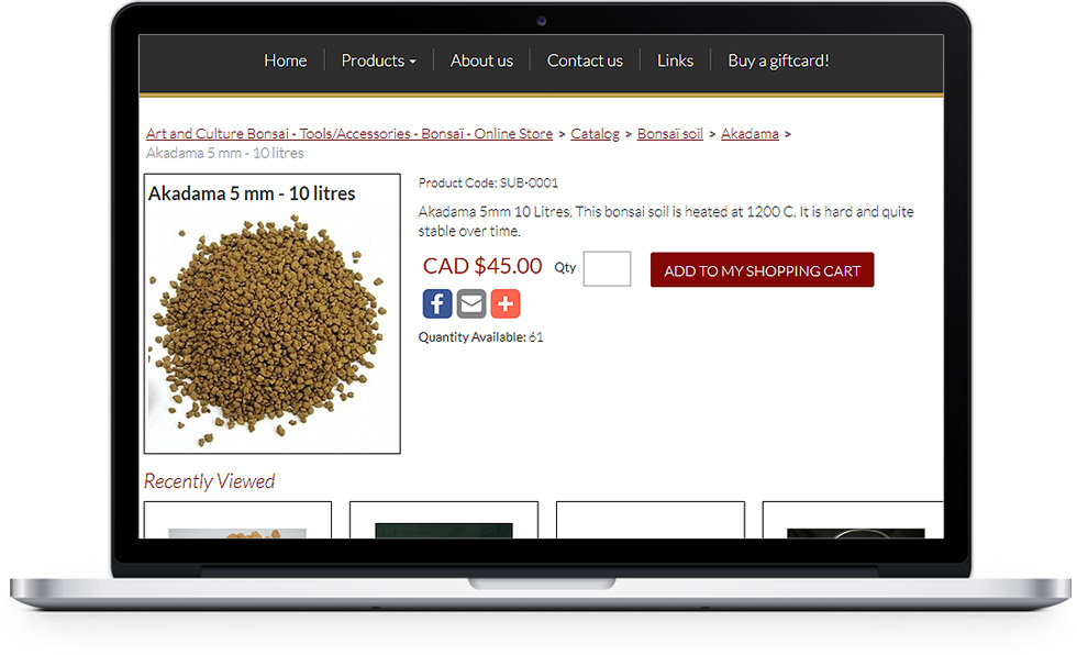 Acomba e-commerce