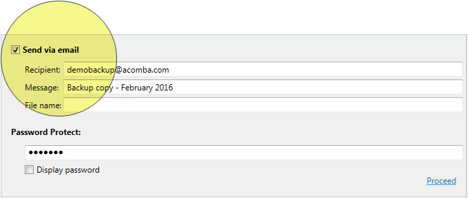 Make A Backup Copy Acomba